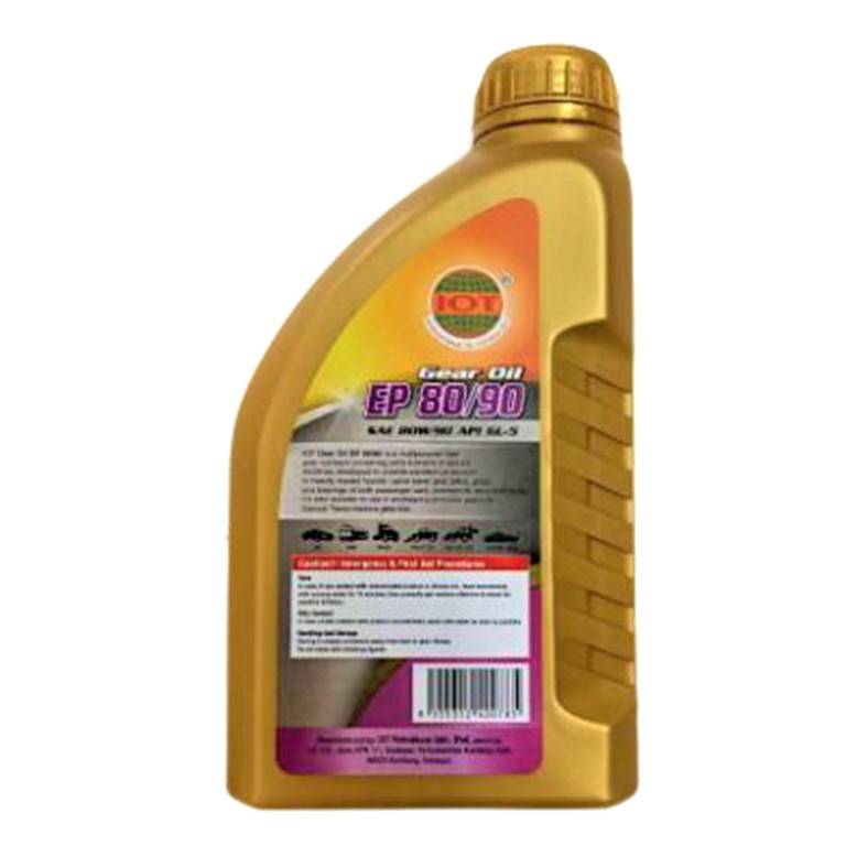 GEAR OIL FOR MANUAL TRANSMISSION GEARBOX - EP80/90 SAE 80W90 API GL-5 ...